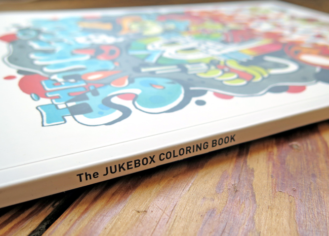 Flying Förtress Blög: The Jukebox Coloring Book / Out Now!