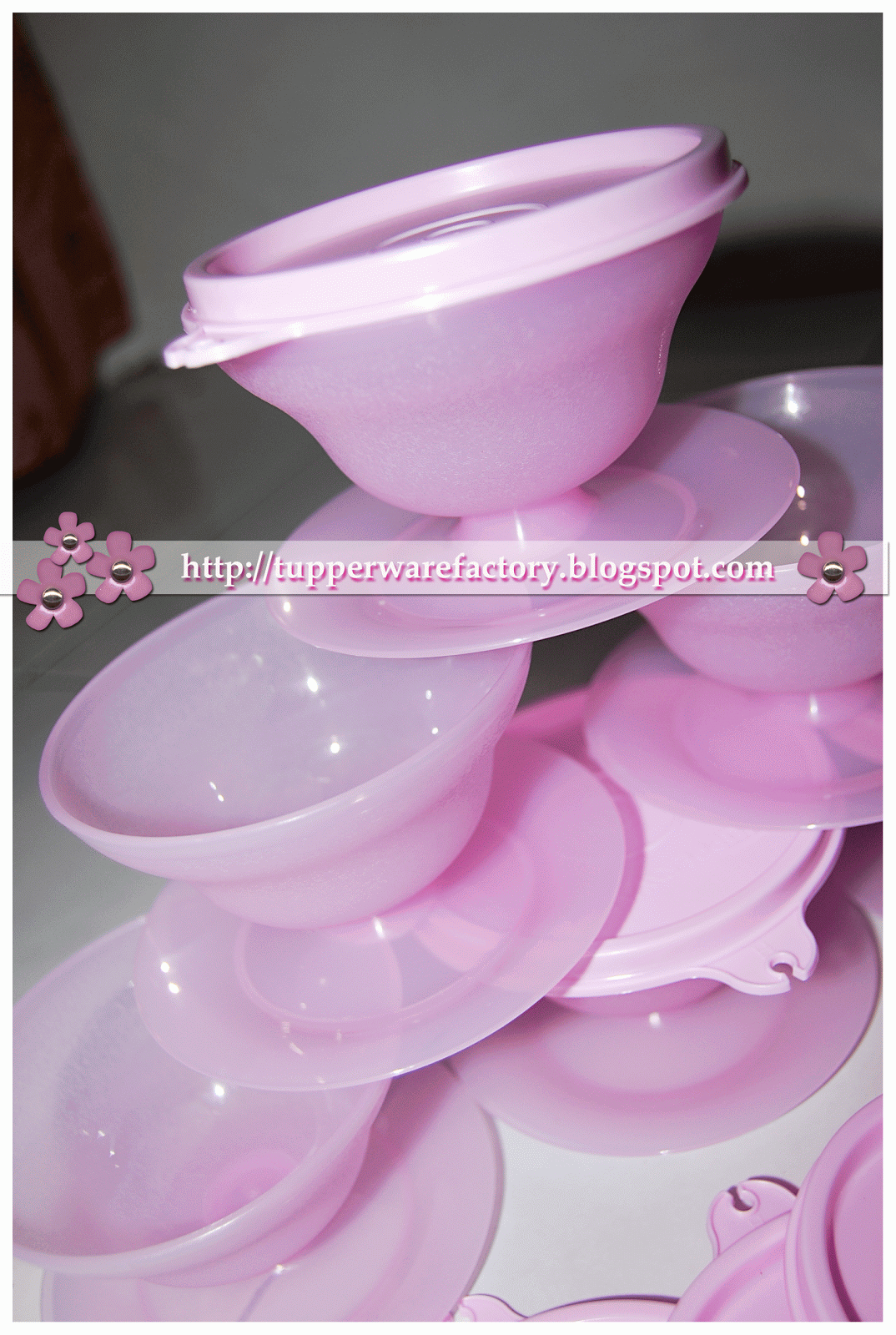 TUPPERWARE CREATIVE DESIGN: TUPPERWARE OVERSEA~ IT'S ALL ABOUT PINK!!