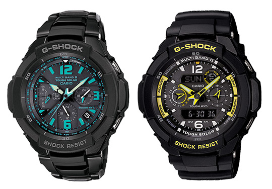 Casio G-Shock Premium Aviator Series Watches ~ Divine Glitz