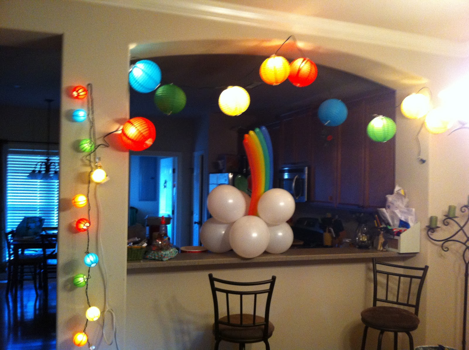 Katie Does: Rainbow Dash Surprise Birthday Party