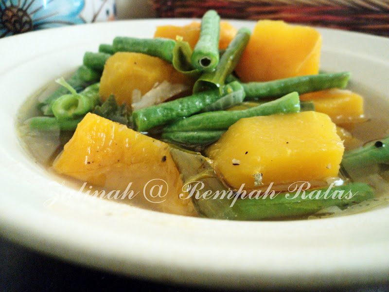 Rempah Ratus: Tumis Air Labu & Kacang Panjang