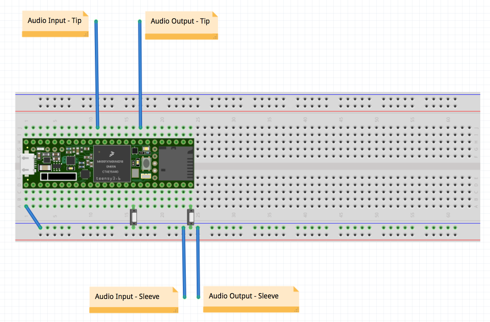 little-scale: Teensy 3.6 Basics: Audio Library Audio Effects