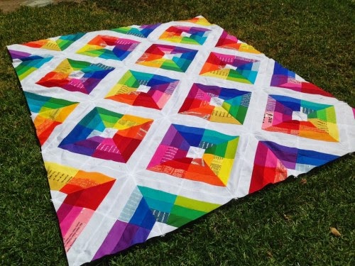 Beautiful Skills - Crochet Knitting Quilting : Kite Flight Quilt - Free ...