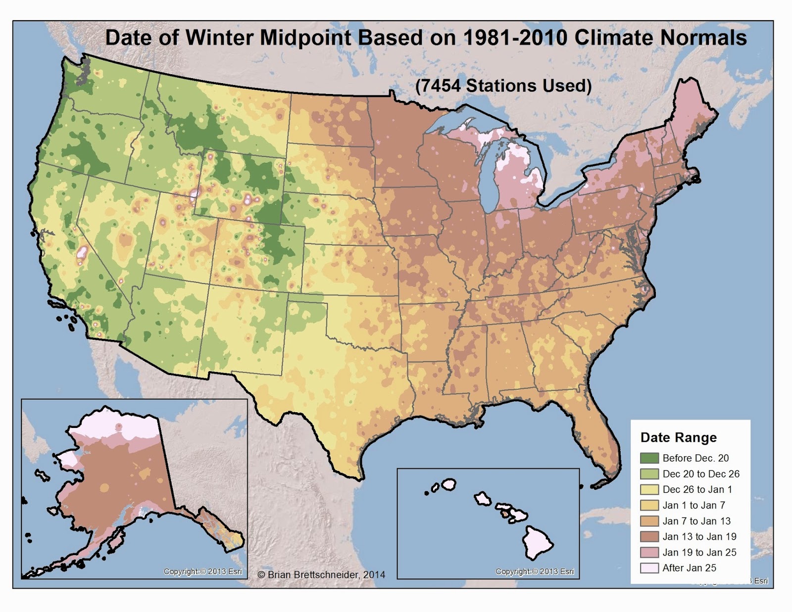 Brian B.'s Climate Blog: Seasonal Midpoints
