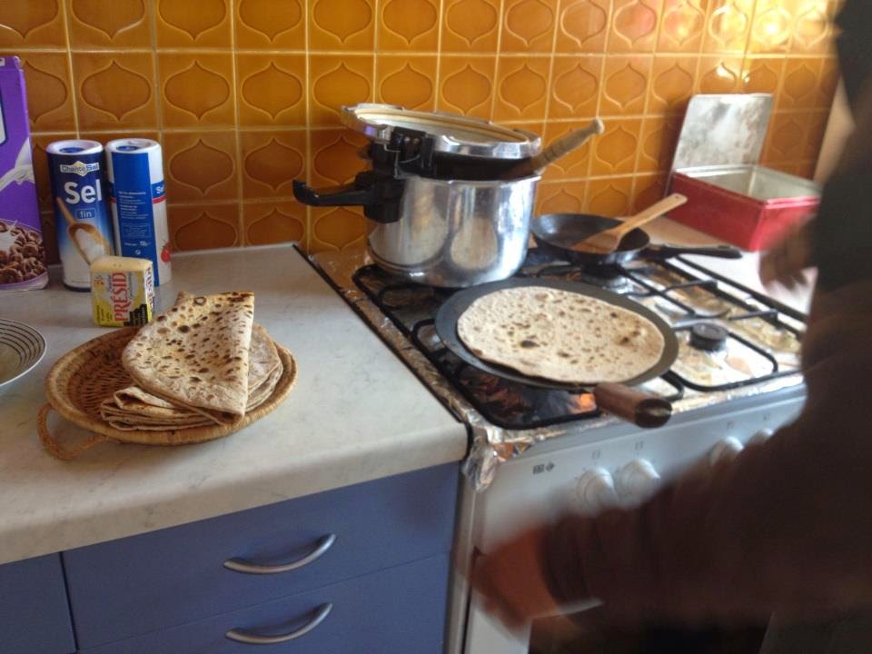 Pakistan: como hacen el pan en Pakistan