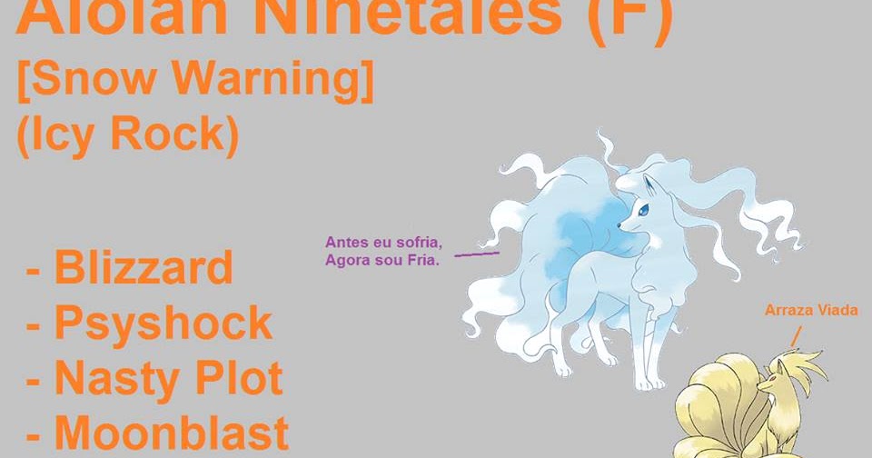 Neo Impérium Archive: Análise Ninetales Alola Form