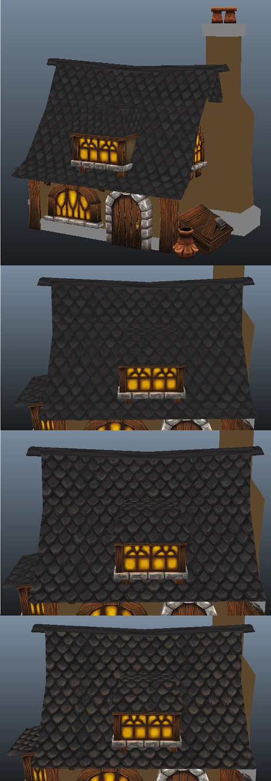 OJ ENVIRONMENT ARTIST BLOG: Blizzard Styled Texture Painting & Modular ...