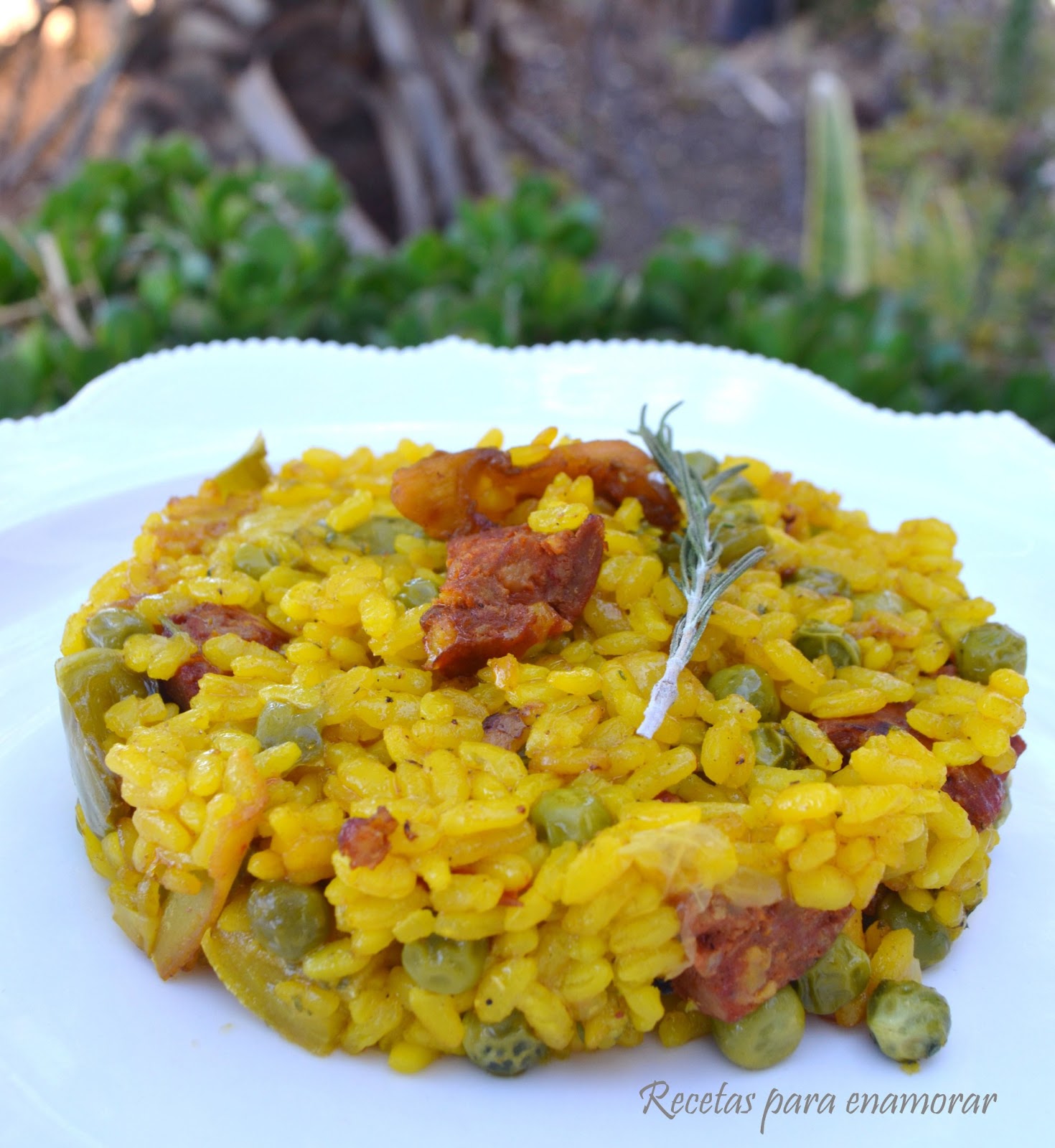 RECETAS PARA ENAMORAR Y DULCES BOCADITOS: ARROZ CON CHORIZO
