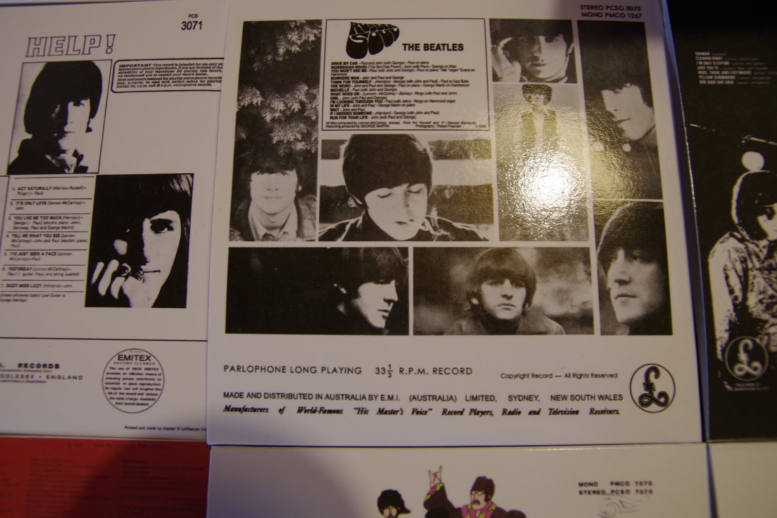 Beatle Collector: THE BEATLES - TUBE CUT COLLECTION ARCHIVES MINI LP ...