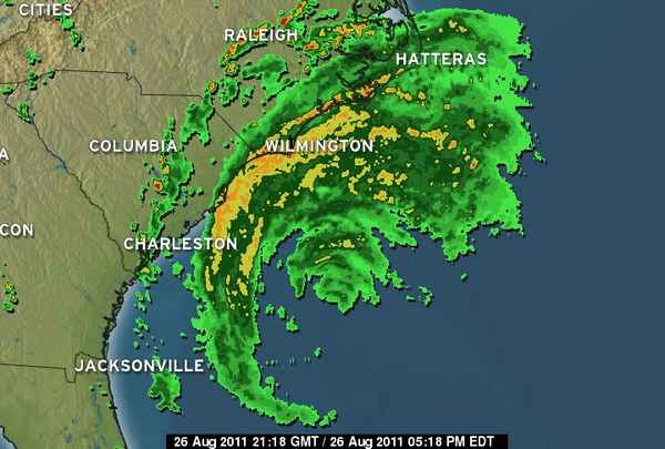 Kirk Tanter Blog: Hurricane Irene tracking for 8-26-11