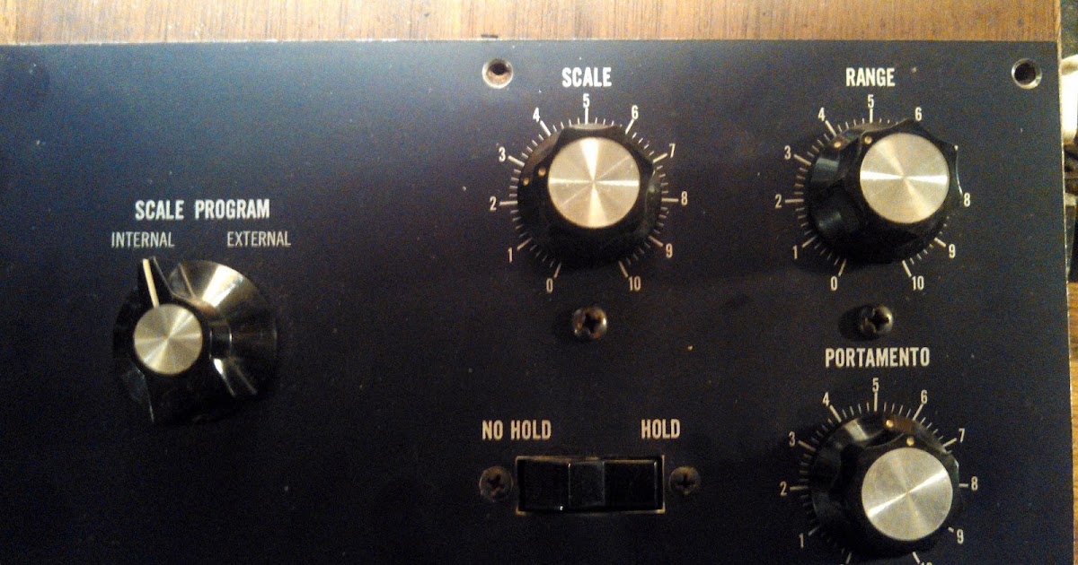 MATRIXSYNTH: Rare Early Model 1968 Moog Model 950 Modular Keyboard ...