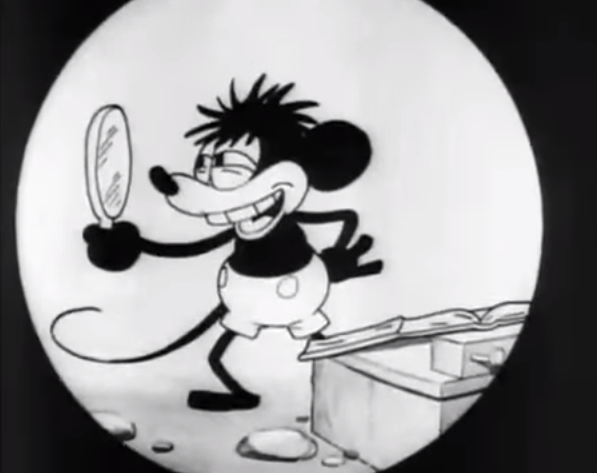 Mickey Mouse Waking Up