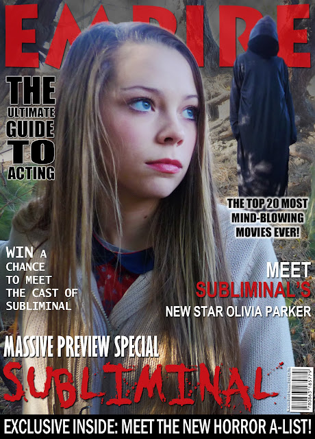 amy crow: Horror Magazine Front Cover