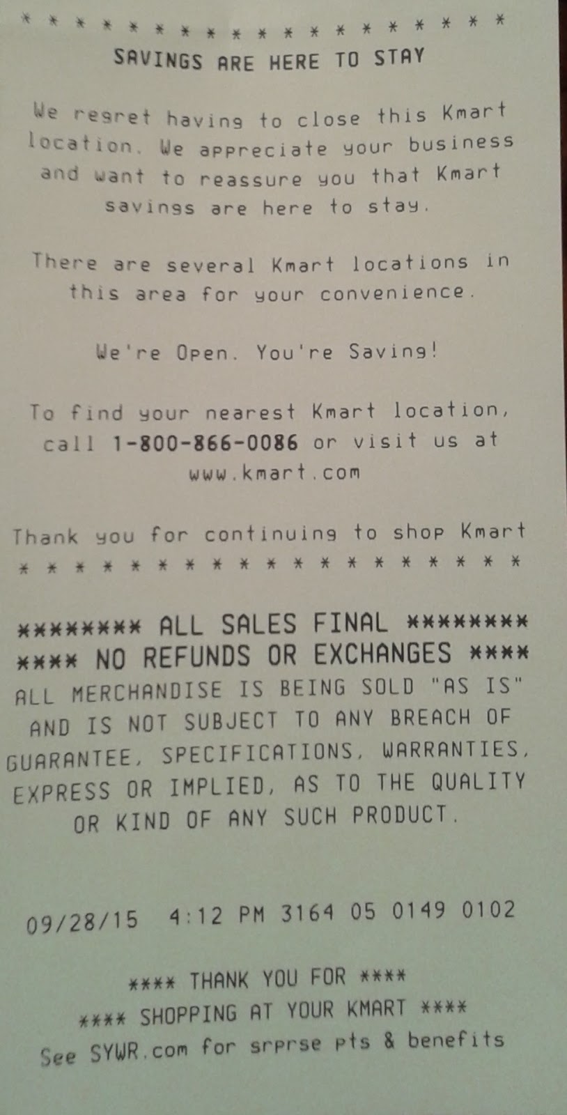 My Florida Retail Blog: Kmart #4415 - Daytona Beach, FL