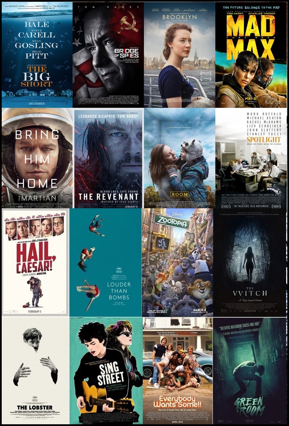 Maištinga siela: Geriausi matyti filmai per 2016 metus!