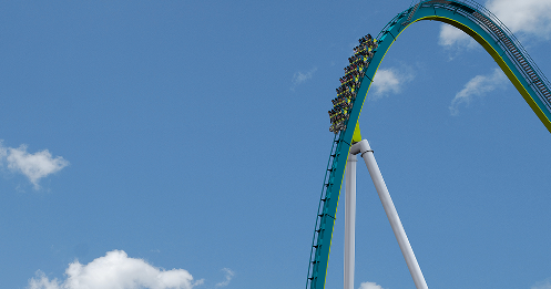 Fury 325 Virtual Ride Worlds Tallest Giga Roller Coaster Carowinds!