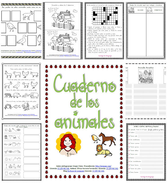 Mi maestra de AL: ACTIVIDADES DE LOS ANIMALES