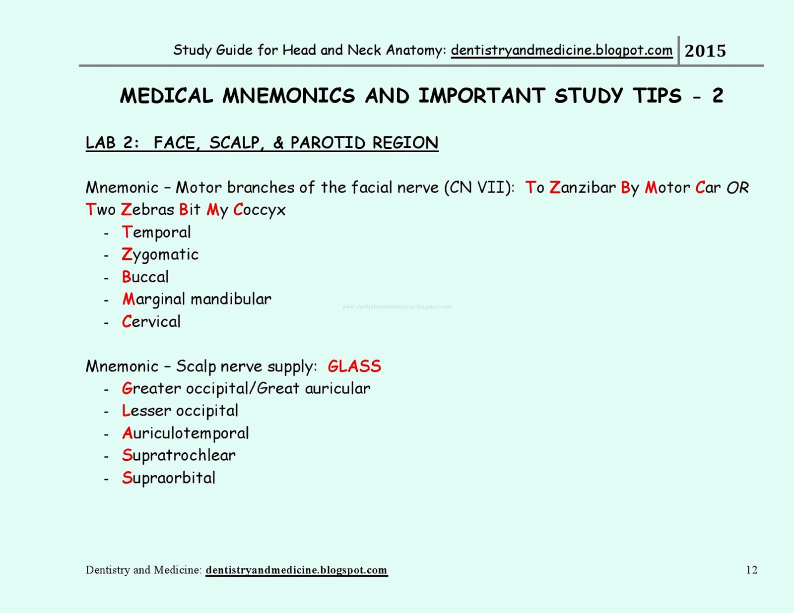 Muscles Of Larynx Mnemonic