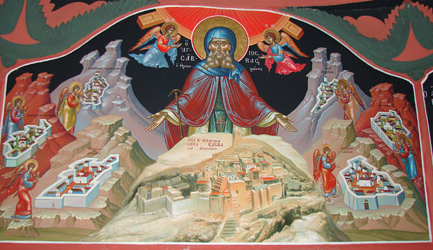 ORTHODOX CHRISTIANITY THEN AND NOW: Saint Savvas the Sanctified ...