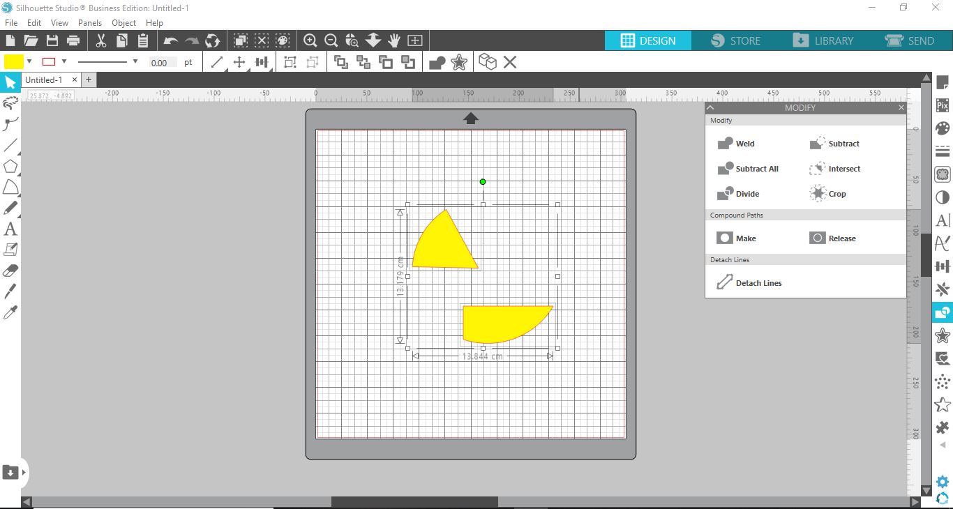 How To Use The Modify Tool In Silhouette Studio | Design Bundles