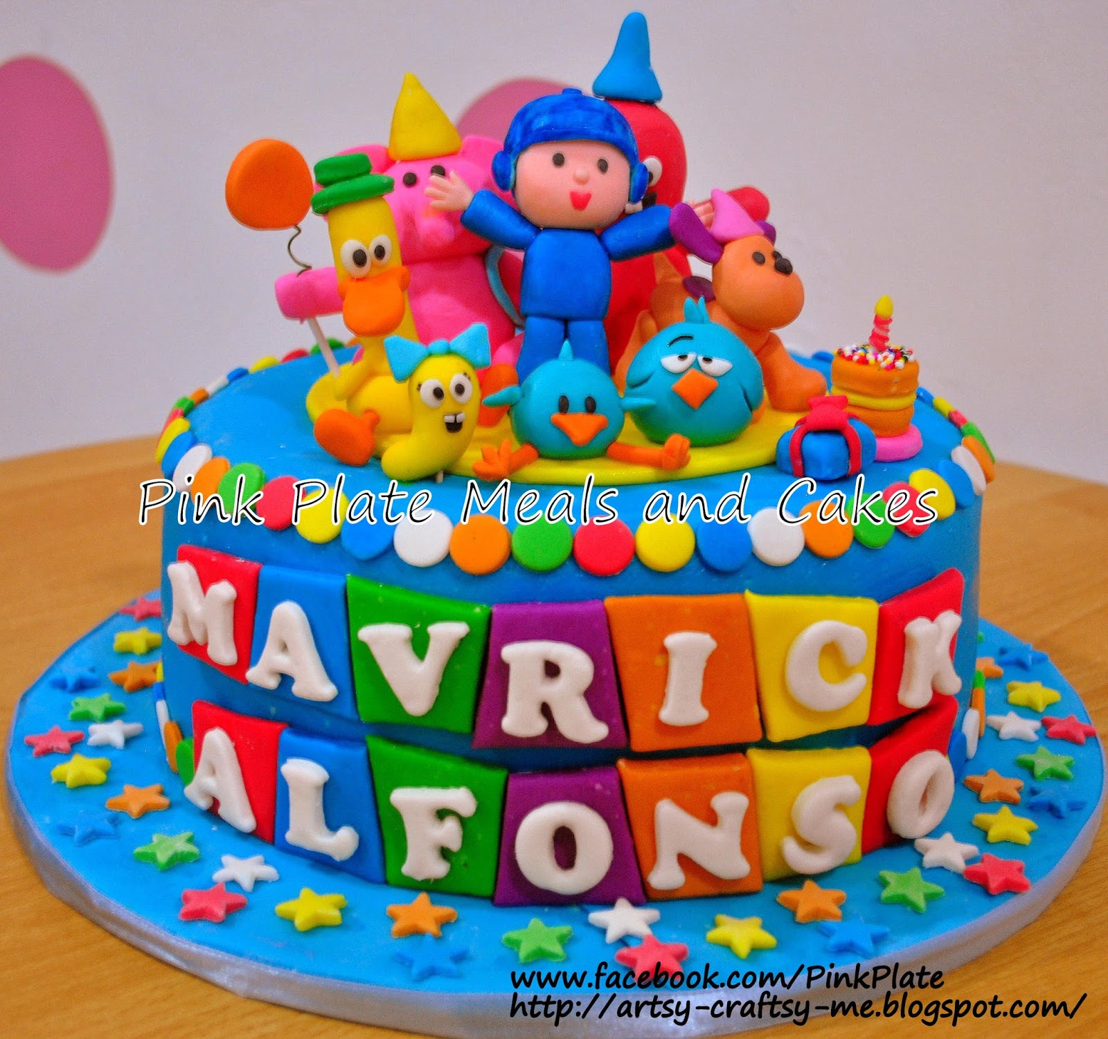 Pocoyo cake