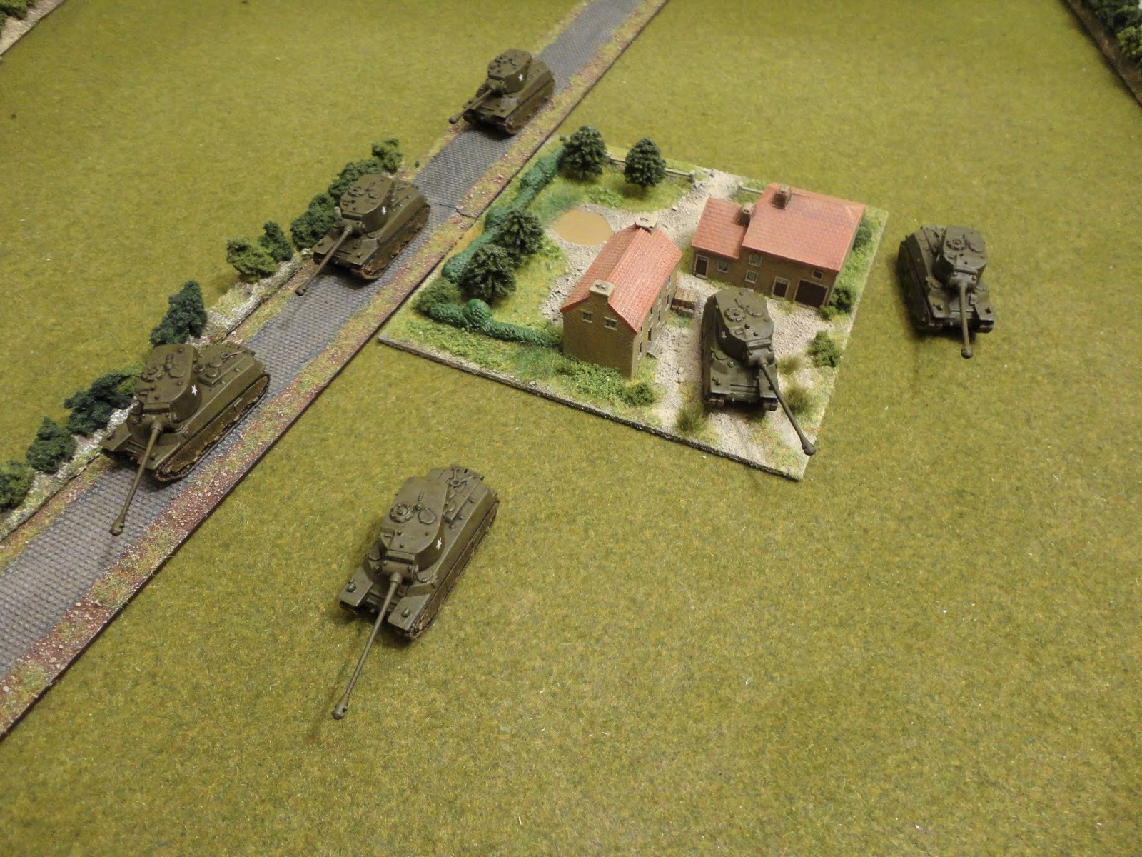 10/ 12mm WW2 and 6mm Napoleonic gaming: US M6A2E1 Heavy tank