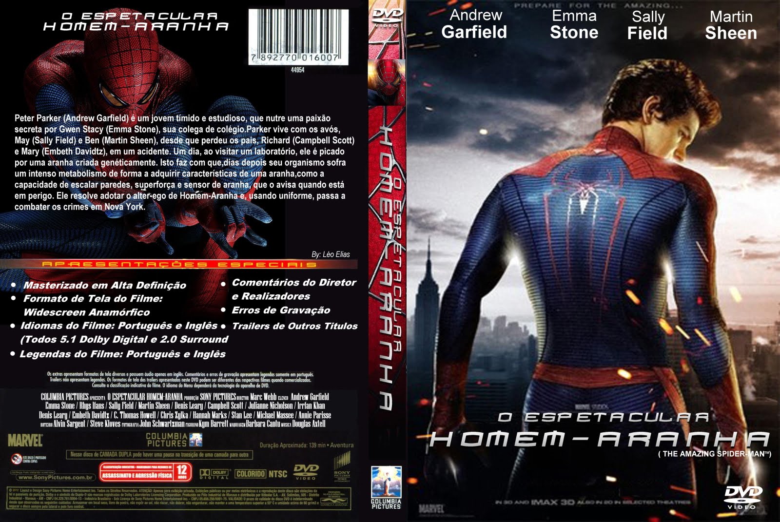 Top Capas 2012: O ESPETACULAR HOMEM ARANHA