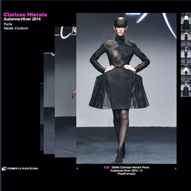 Stars Model Management: Victoria Monette - Clarisse Hieraix Haute Couture