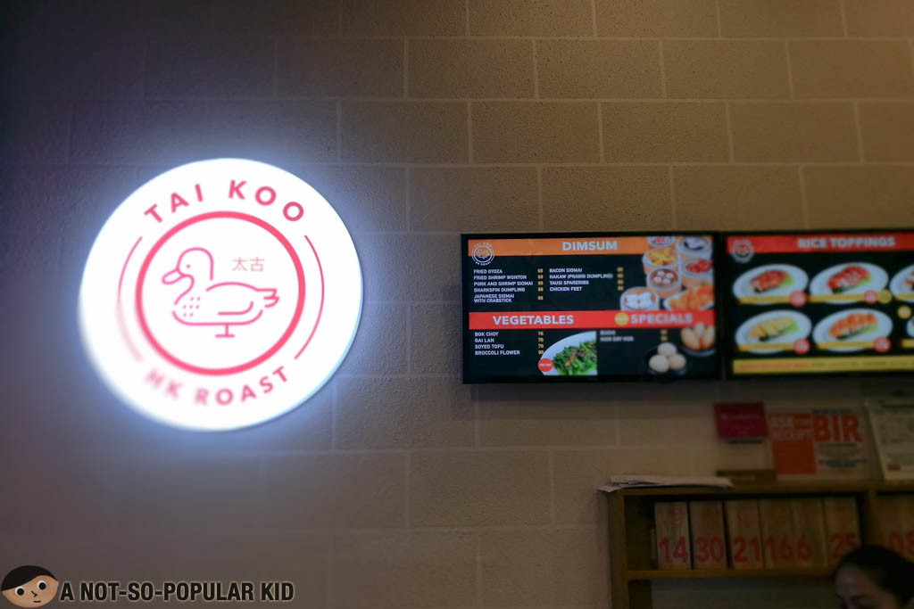 Tai Koo HK Roast's Authentic Hong Kong Cuisine - A Not-So-Popular Kid ...