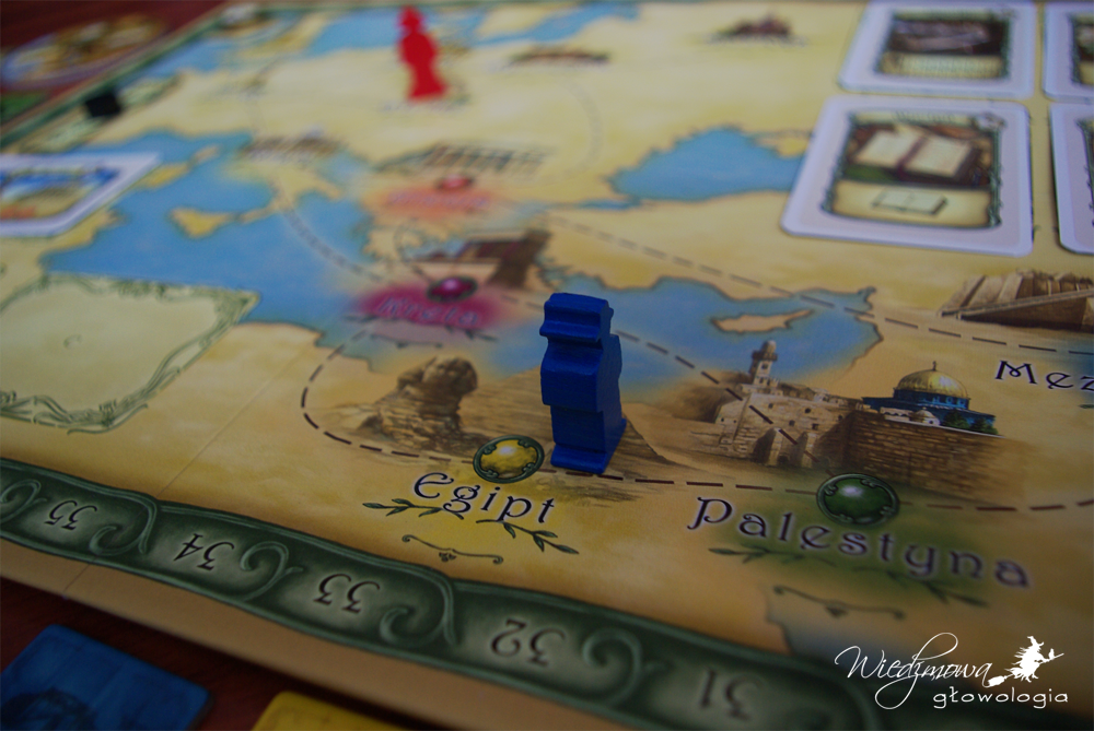 Teby - gra planszowa | Wiedźmowa głowologia - recenzje książek