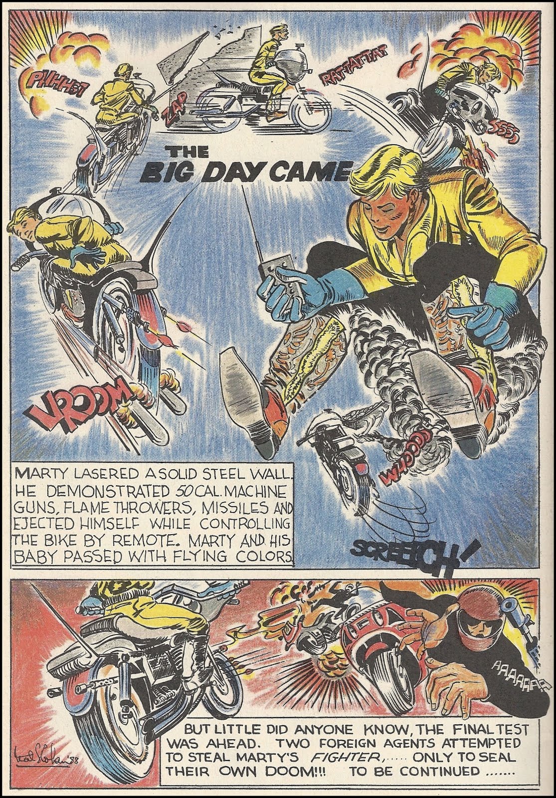 American Wind: Harley Rider Comic pt 6