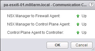 M80ARM - Virtualization Warrior: NSX 6.2 Communication Channel Health