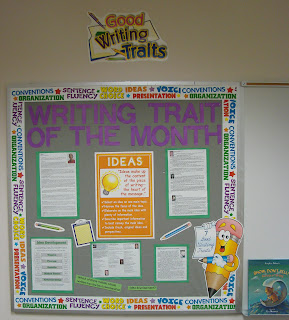 Teach Writing Right: Writing Trait of the Month Bulletin Board!