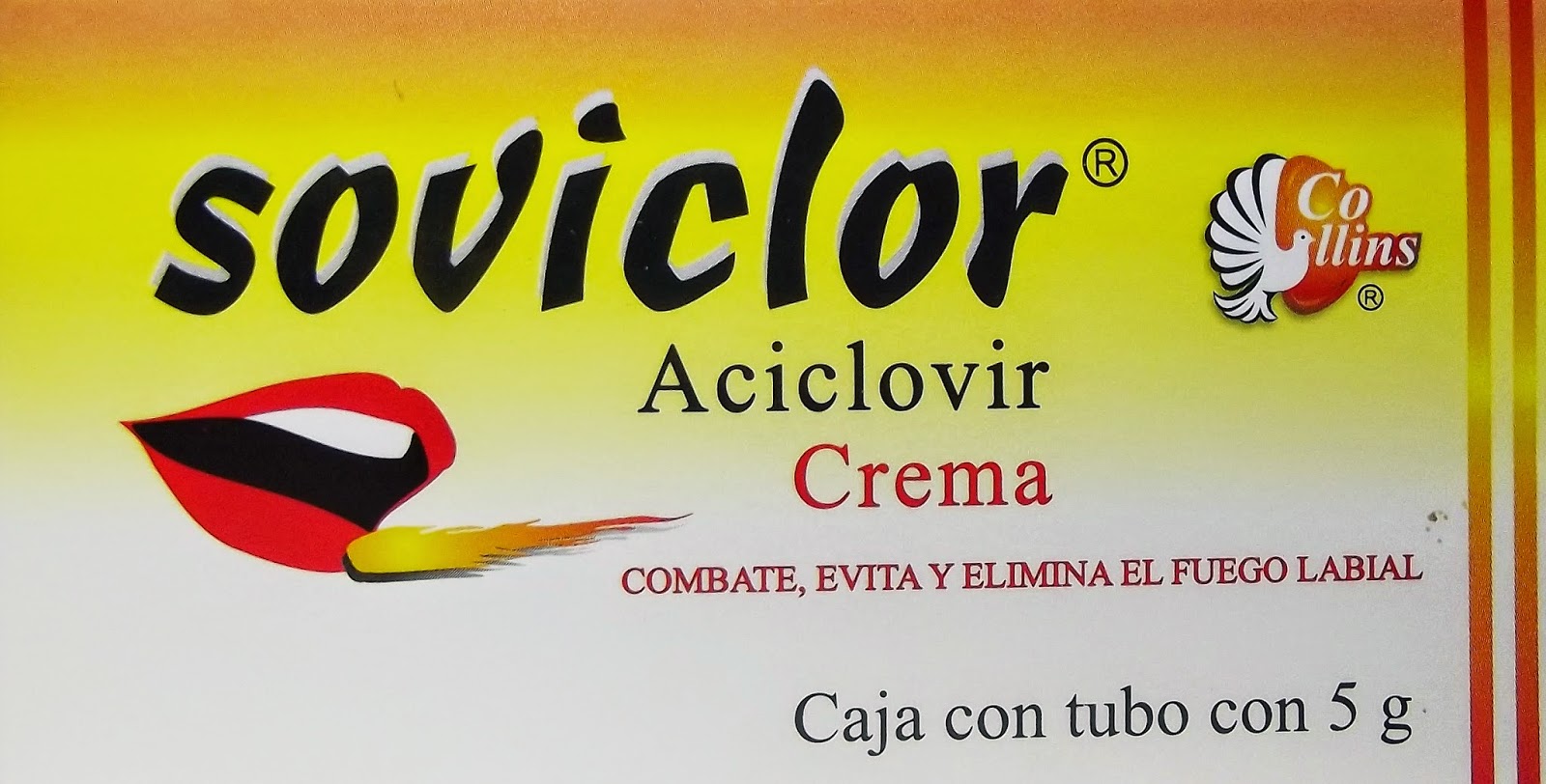 Farmacia "El timón" : Soviclor ® ACICLOVIR crema