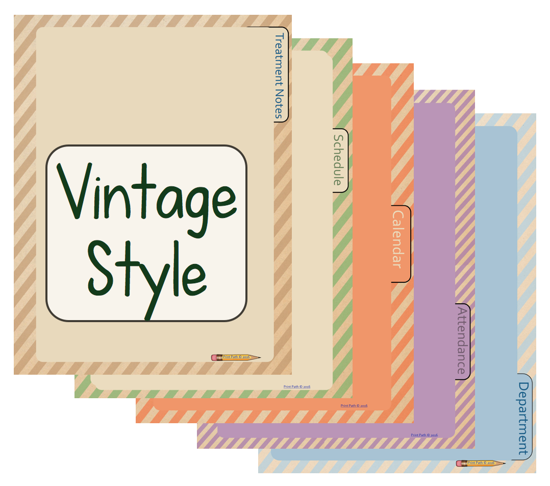 Capitals First! by Print Path: Therapy Department Binder: Treatment ...