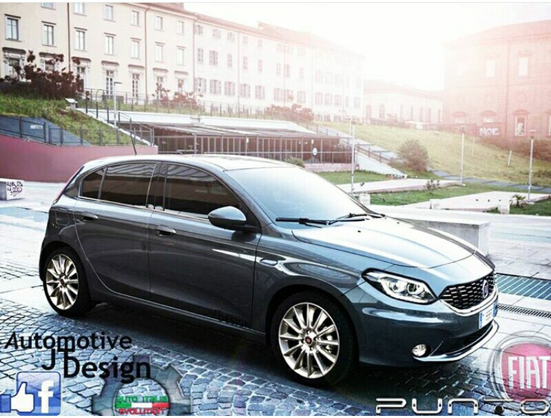 Render Fiat Punto