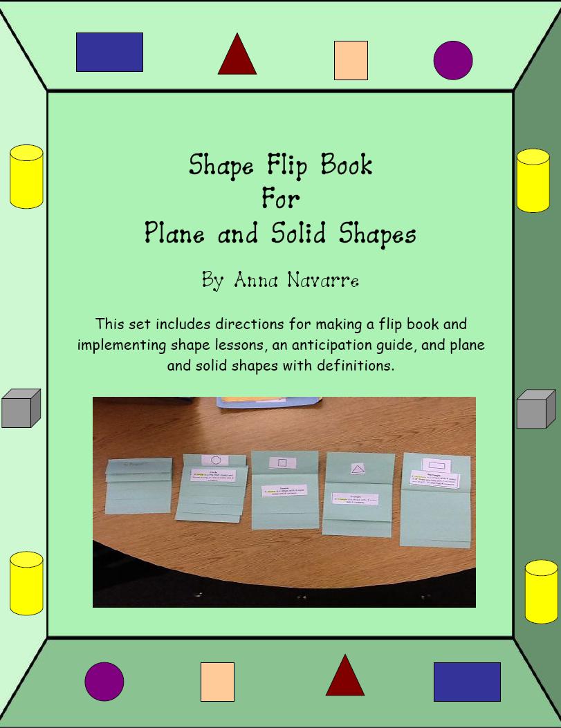 Mrs. Navarre’s Teaching Blog: Shape Flip Book