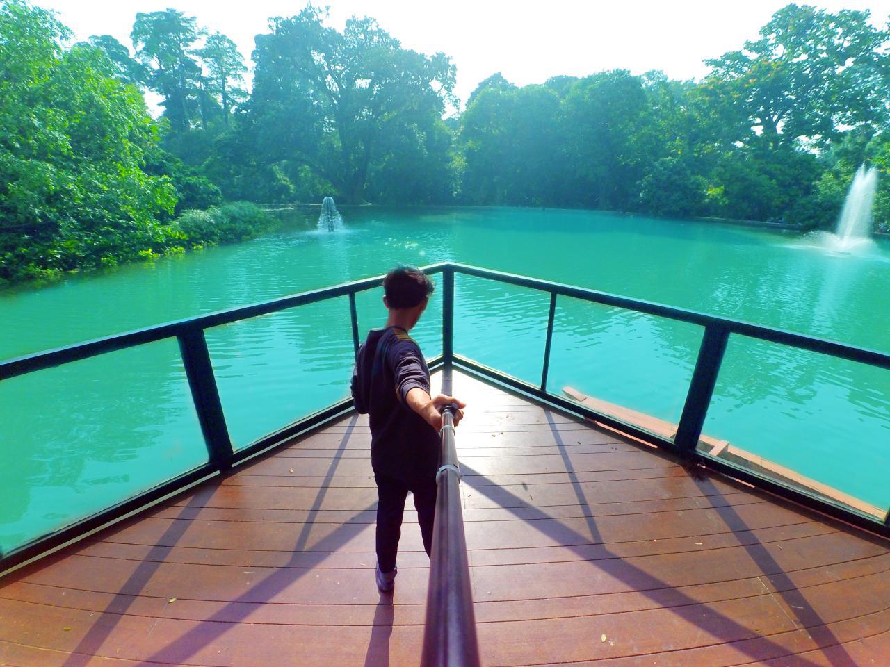 CARA ASIK KELILING KEBUN RAYA BOGOR | khairulleon.com Travel Blogger