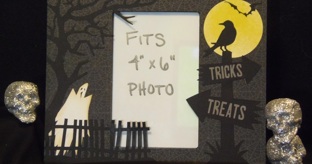 Craft with Bee: Halloween Picture Frame