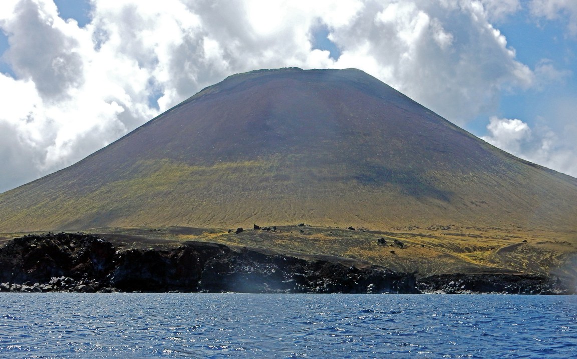 the viewing deck: Babuyan Island's Boat Ride View and Smith Volcano (Mt ...