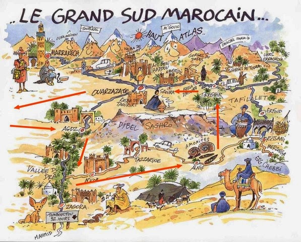 NUESTRO GRAN PASEO: Sud Marocain Etape 1 : Taliouine