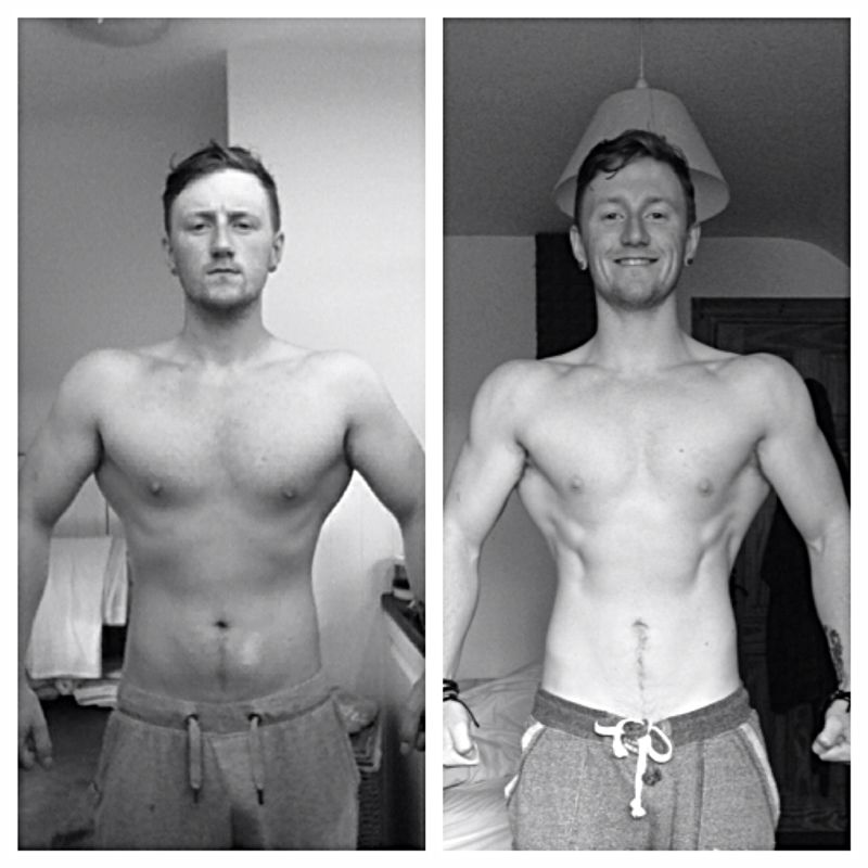 Declan Mount: Transformation— 7 weeks / 8lbs of fat loss
