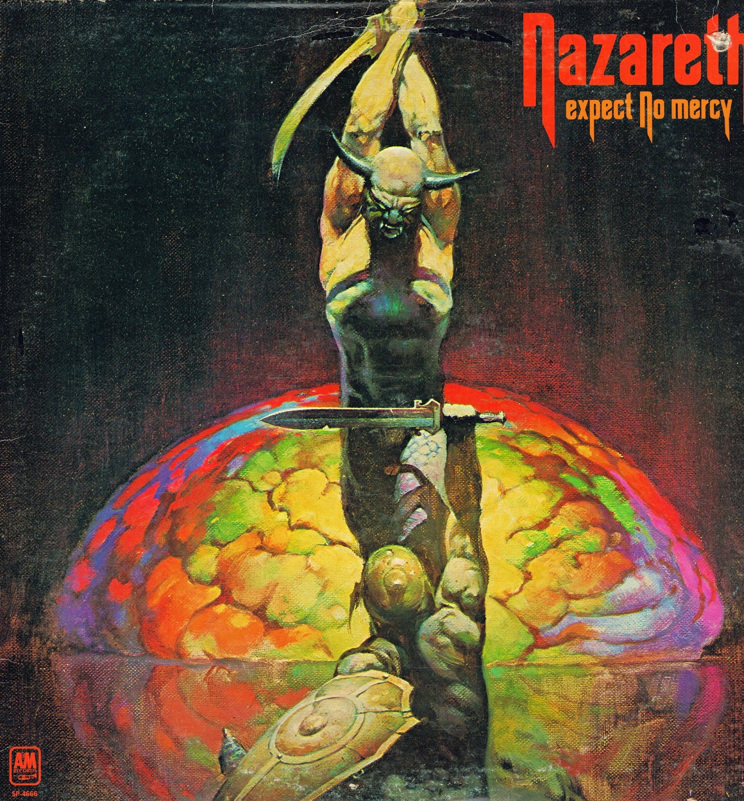 Cap'n's Comics: Nazareth Album Cover by Frank Frazetta