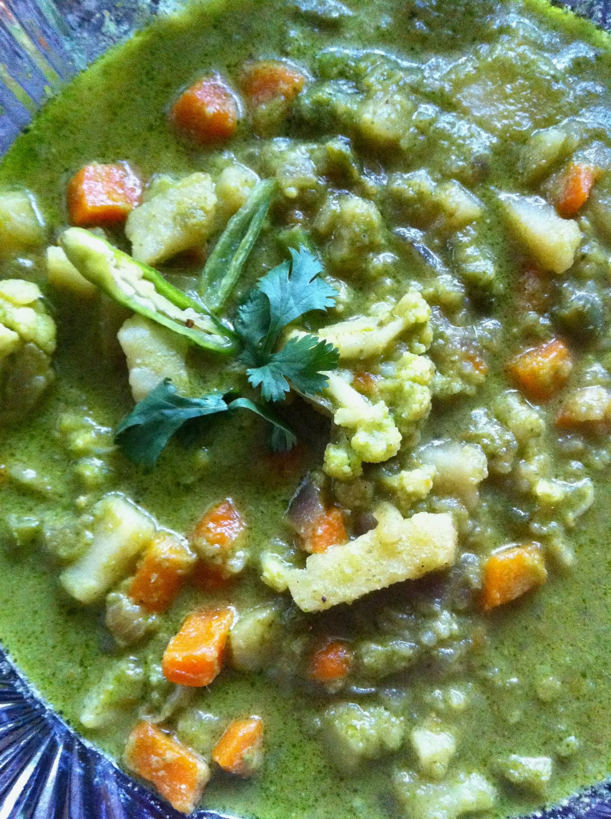 Umita recipes: Goan Vegetable Caldeen