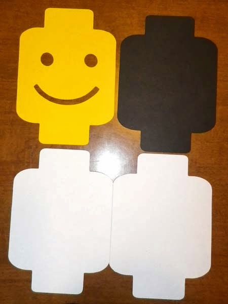 Cards by CG: Lego Mini-fig Head and a Blog Hop