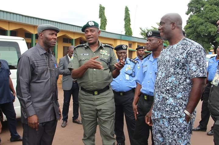 IGP Solomon Arase visits the area disrupted by Fulani Herdsmen (Photos)