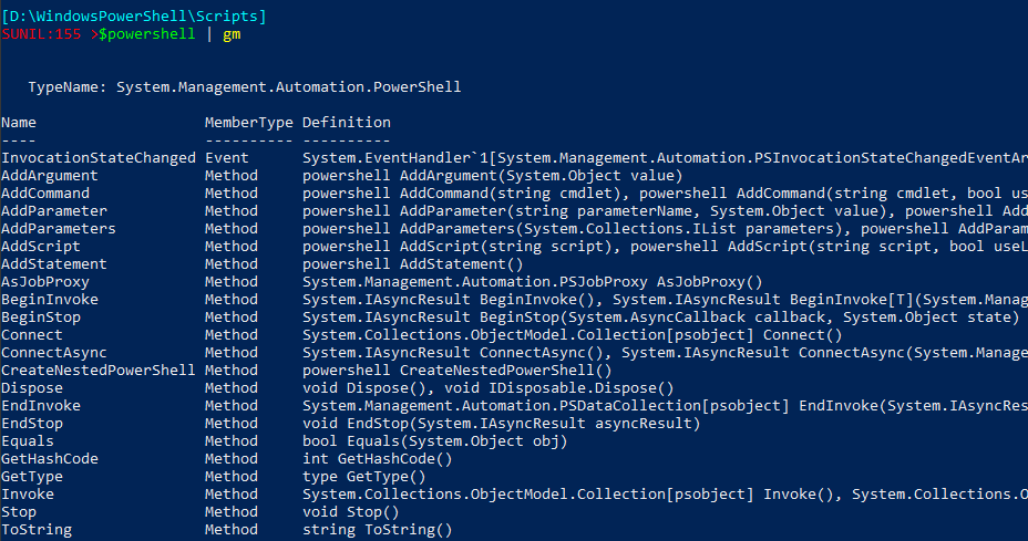 Working with RunSpace in Powershell