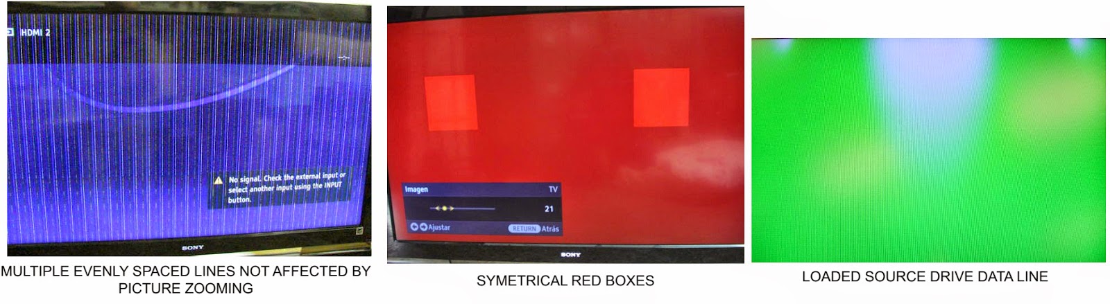 Master Electronics Repair !: SONY LCD TVS - T-CON BOARD FAULTS AND ...