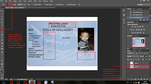 Tutorial Coreldraw & Adobe Photoshop Pemula: cara membuat KTP ( palsu )
