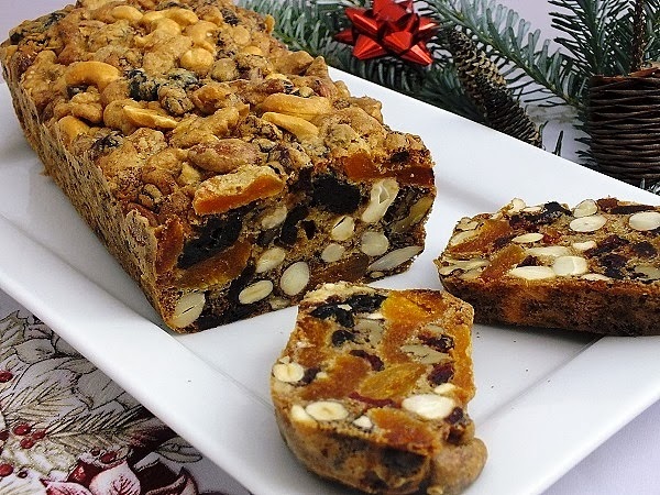 z cukrem pudrem: keks mocno bakaliowy